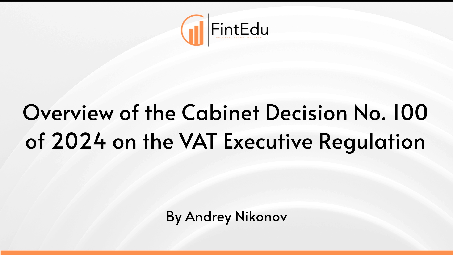 Fintedu: Andrey Nikonov: Overview of the Cabinet Decision No. 100 of ... Fintedu: Andrey Nikonov: Overview of the Cabinet Decision No. 100 of ...